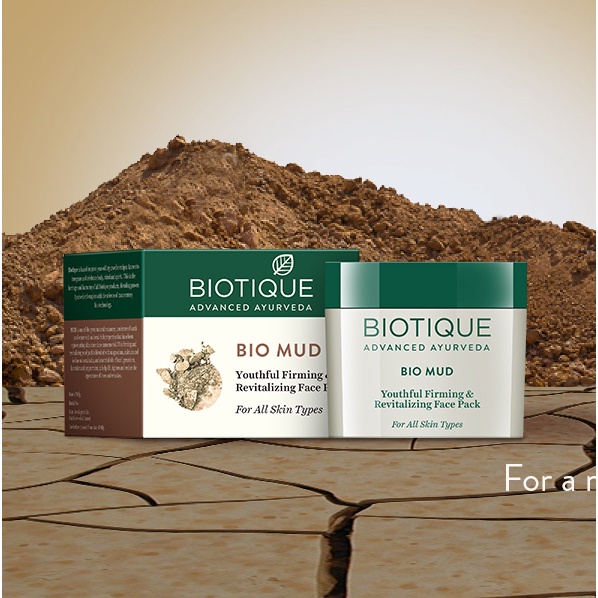 Biotique Bio Mud Youthful Firming & Revitalizing Face Pack 75g ready ...