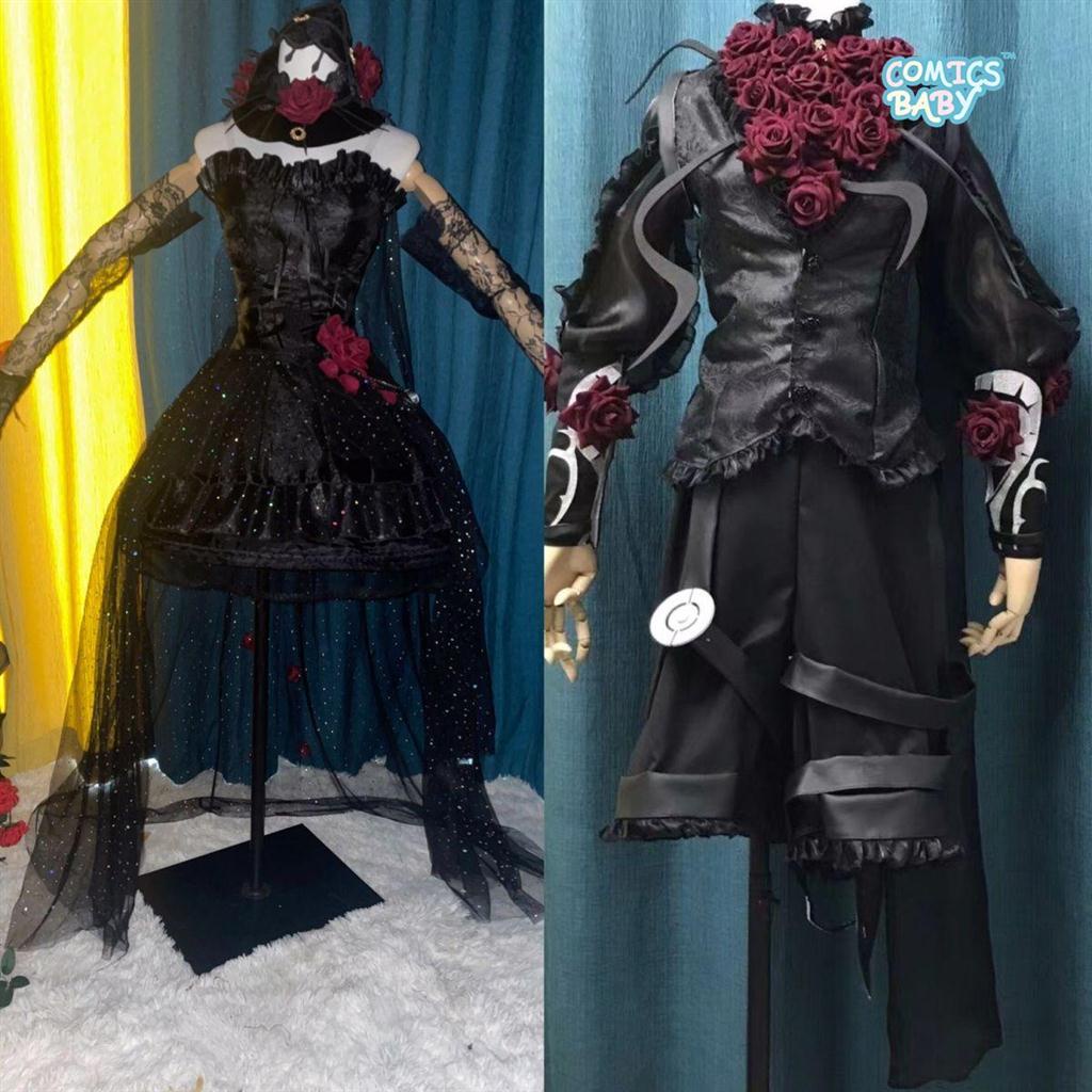 Identity V Cosplay Costume Ada Mesmer Psychologist Emil Lovers Game Cos Dress Halloween Anime