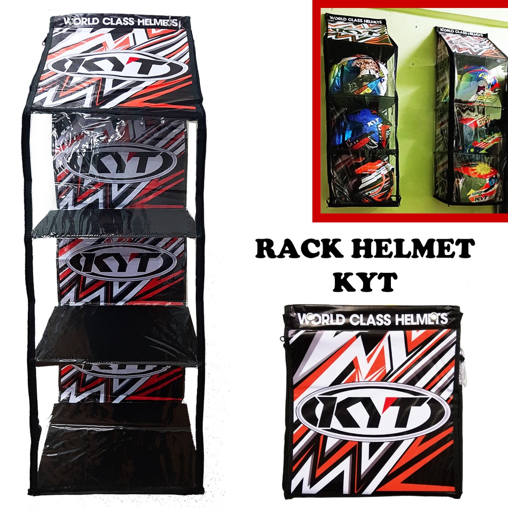 Rack Helmet Rak Display KYT | Shopee Malaysia