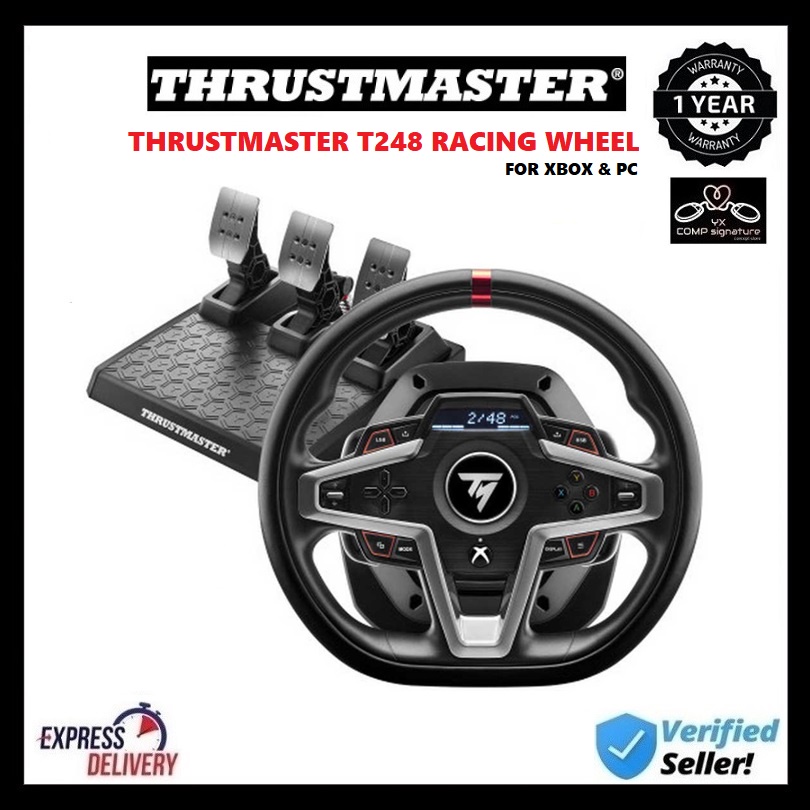 THRUSTMASTER T248 RACING WHEEL FOR XBOX & PC - 4468010 | Shopee Malaysia