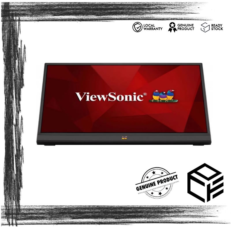 VIEWSONIC 16" VA1655 USB C PORTABLE MONITOR - ( IPS / FHD / 60HZ ...