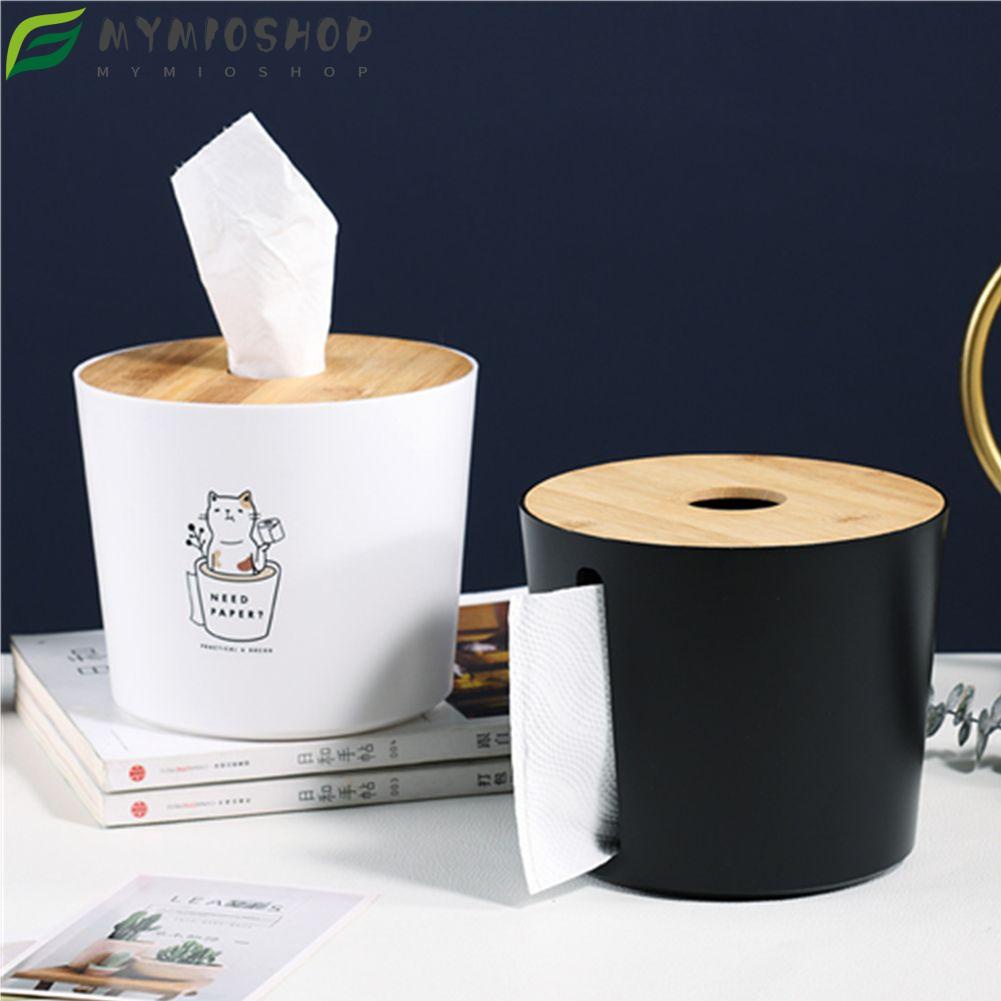 MIOSHOP Roll Paper Napkin Box Living Room Cartoon Paper Holder Table ...