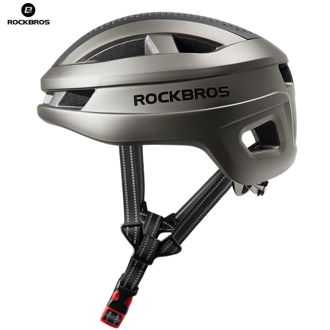 ROCKBROS Cycling EPS Foam Helmet Magnetic Suction Safe Bike Helmet One ...