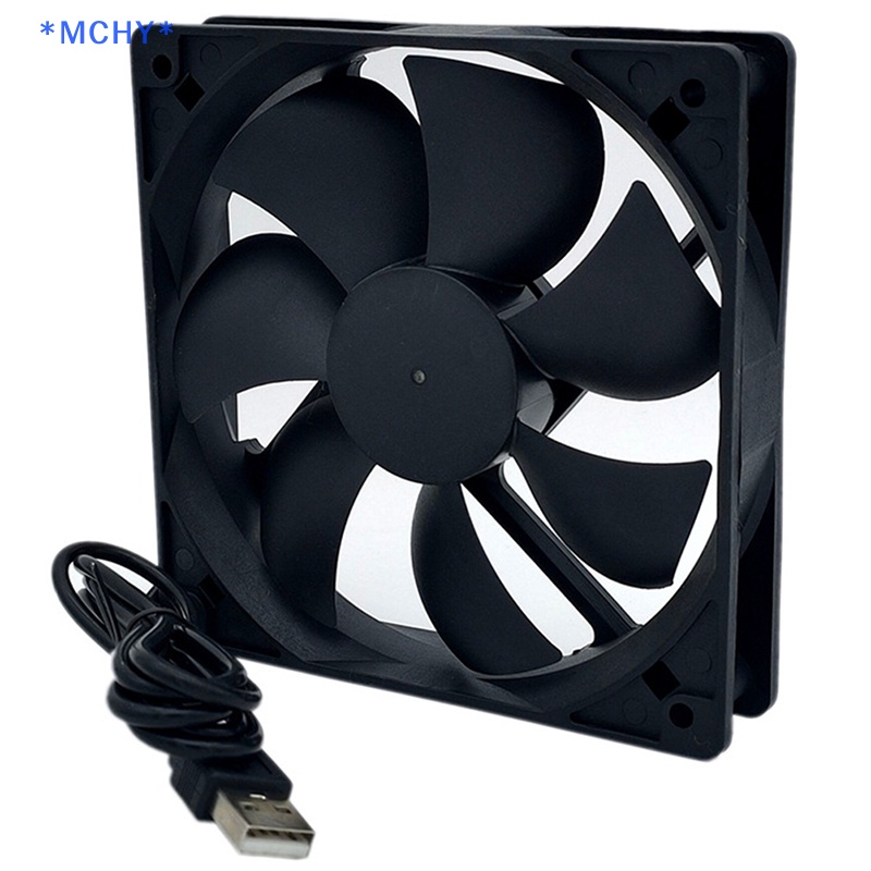 MCHY> 5V USB Brushless Sleeve Bearing Fan PC Case CPU Cooler Cooling Fan Silent Cooler Cooling ...