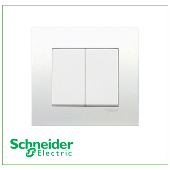 SCHNEIDER C-VIVACE KB32 2 GANG 2 WAY SWITCH SOCKET | Shopee Malaysia
