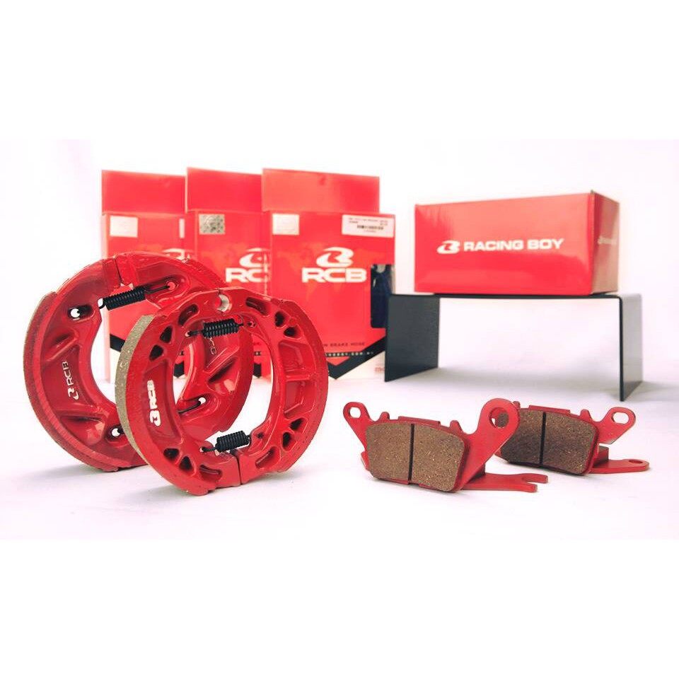 RCB COMBO SET DISC BRAKE PAD BRAKE SHOE LC135 SRL115 SRLZR EGO AVANTIZ ...