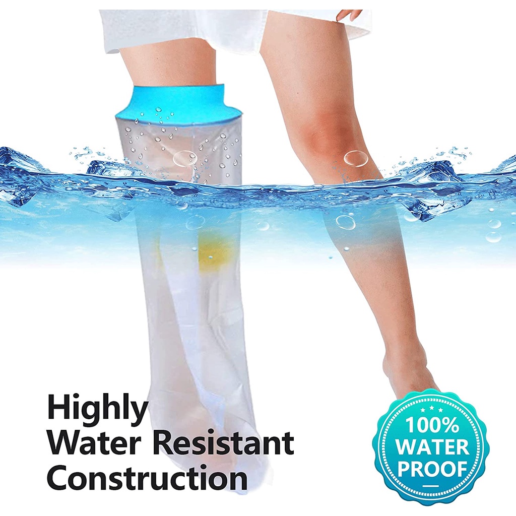 🇲🇾READY STOCK Waterproof Bath Shower Cover for Leg Injury Protector ...