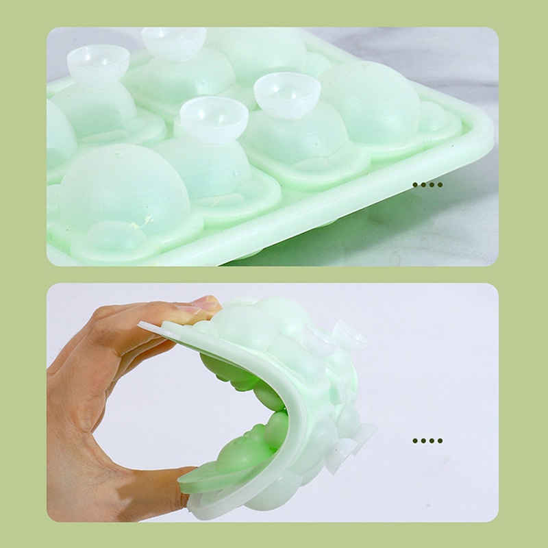 Food Grade Silicone Bear Ice Mold 4 Grid 3D Little Teddy Bear Shape Ice ...