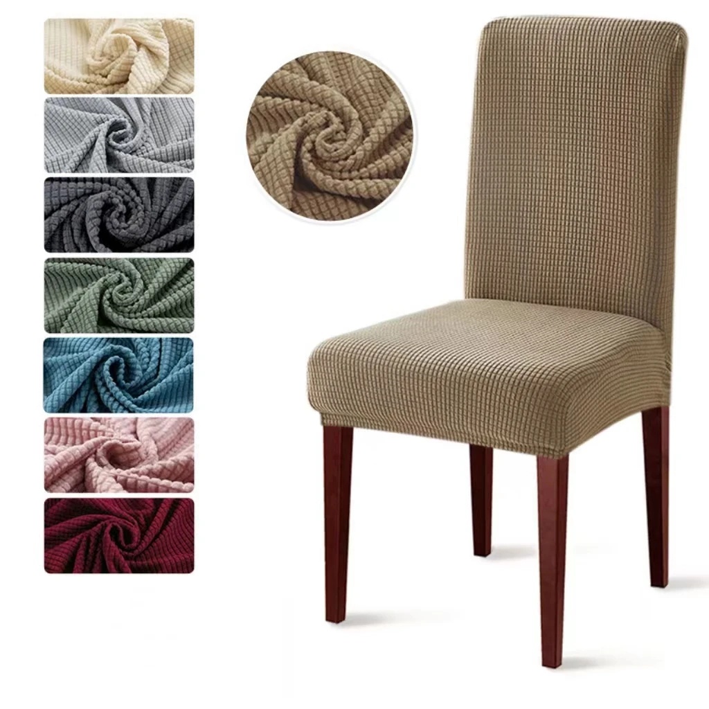 1pcs Chair Cover Elastic Chair Protector Knitted Chair Seat Cover ...