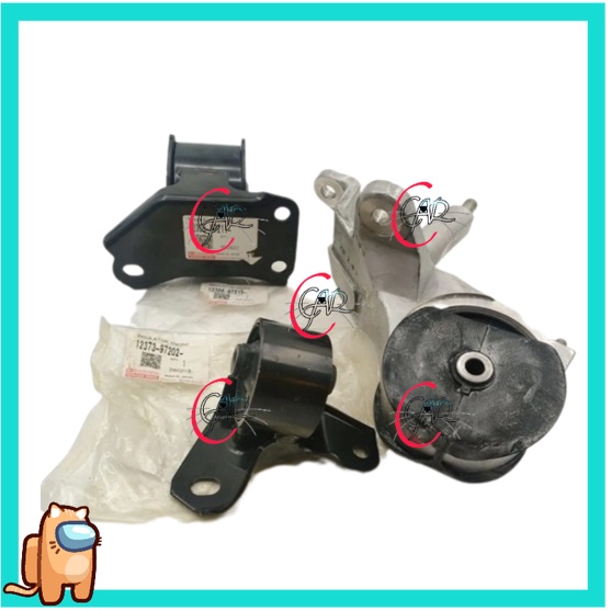 ENGINE MOUNTING SET ORIGINAL JAPAN PERODUA KELISA KENARI (AUTO)(3PCS ...