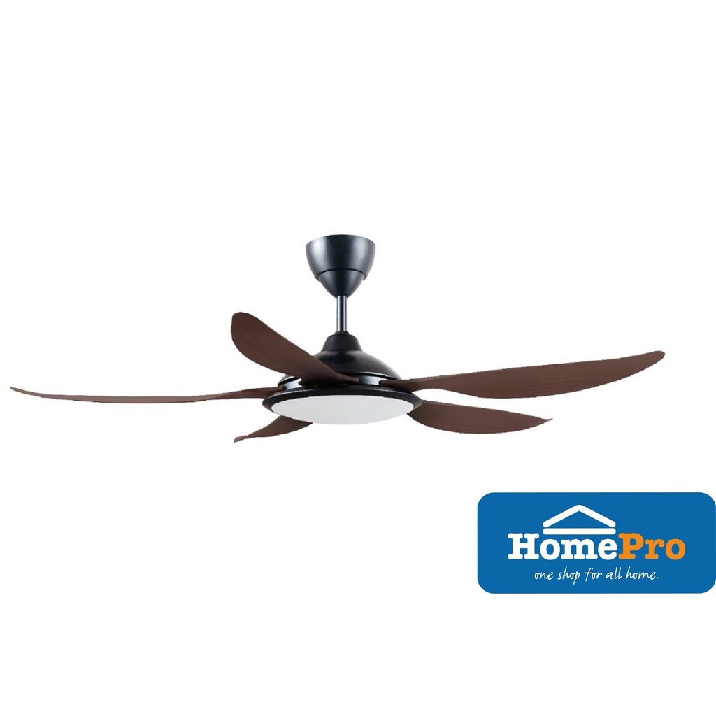 Deka Ceiling Fan Lotus 5 ABS 56" Walnut | Shopee Malaysia