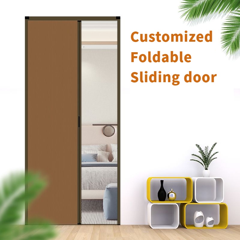 Sliding Folding Door Custom Honeycomb Curtain Customized Door Partition ...