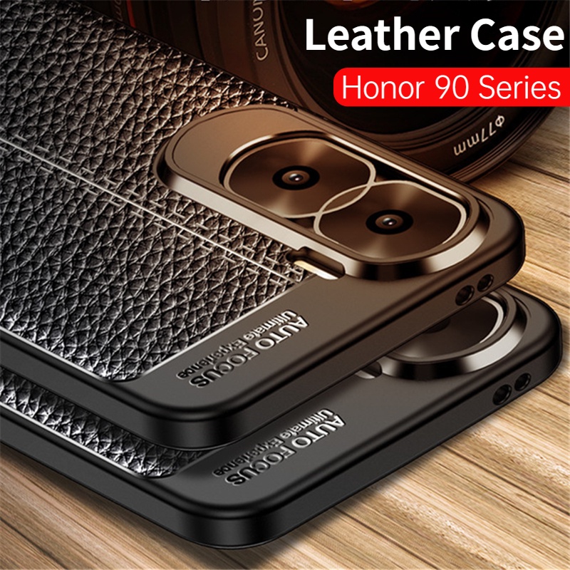 Casing for Honor 90 Pro 5G 2023 Lite Phone Case Leather TPU Soft ...