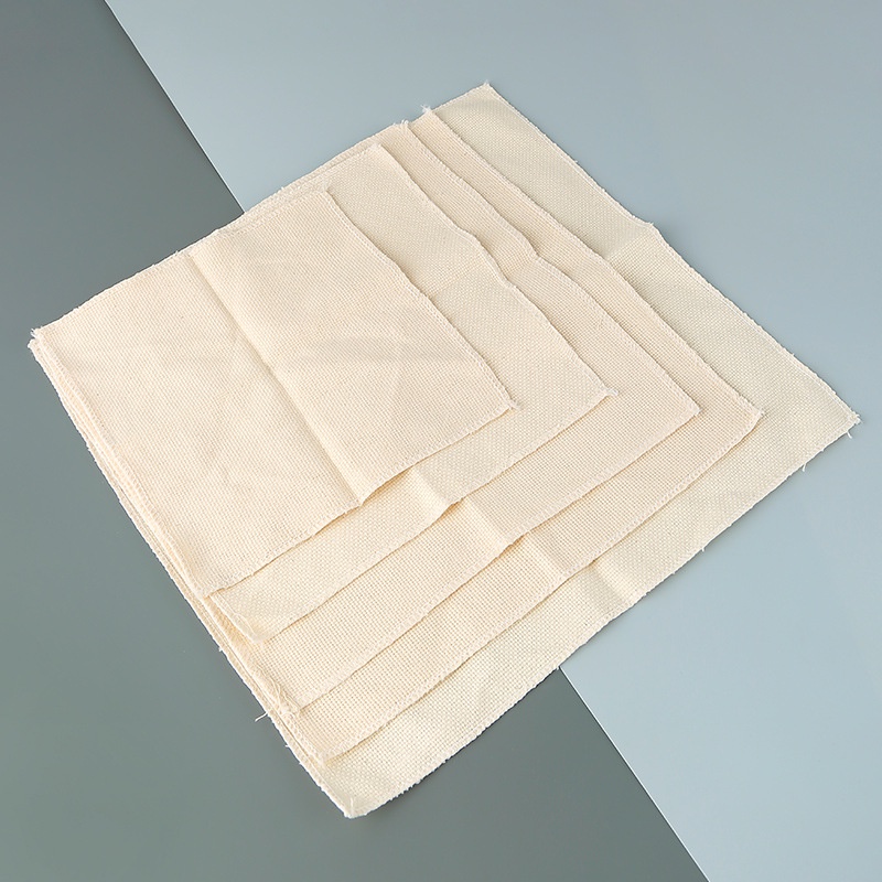 1pc Poking Embroidery Cloth Cotton Linen Poking Cloth Cross-stitch Wool ...
