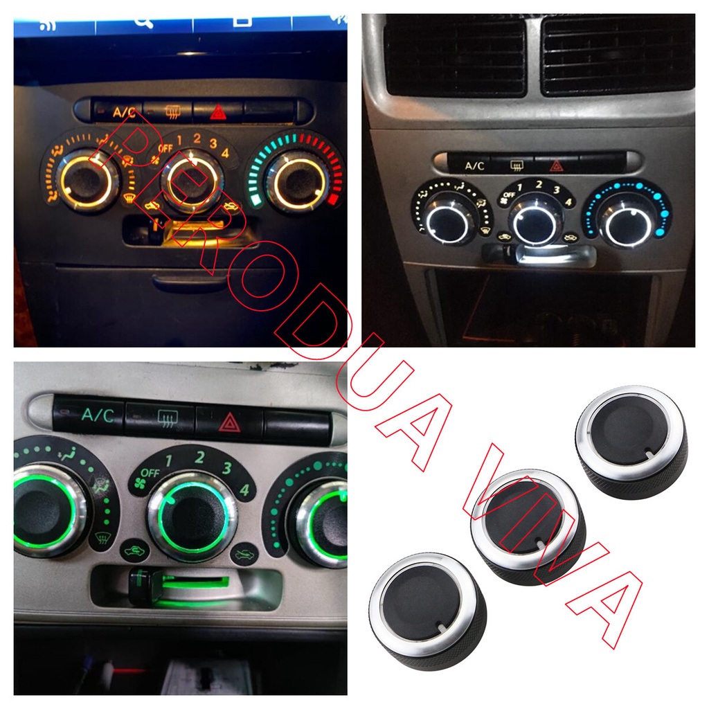 Perodua VIVA AC Knobs Car Air Conditioning Knob Cover Replacement Part ...