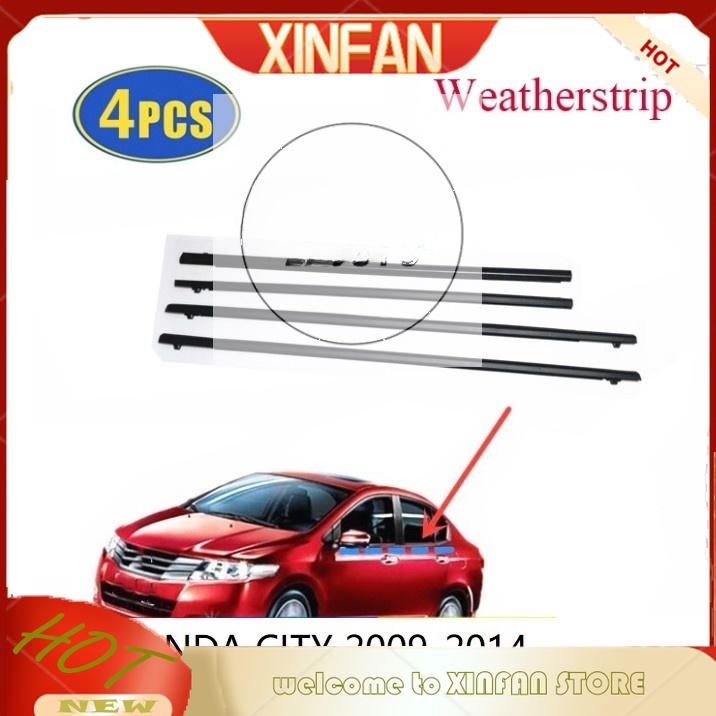 XINFAN For Honda City 2009 2010 2011 2012 2013 2014 Car Outside Window ...