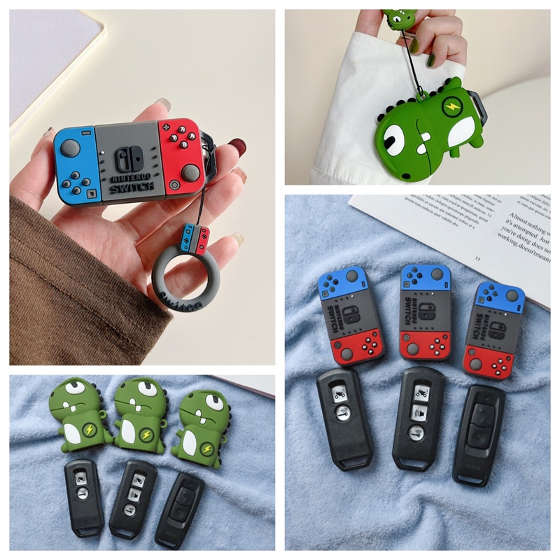 Cute Dinosaur Car Scooter Smart Key Case For Honda X ADV SH125 SH 300 ...