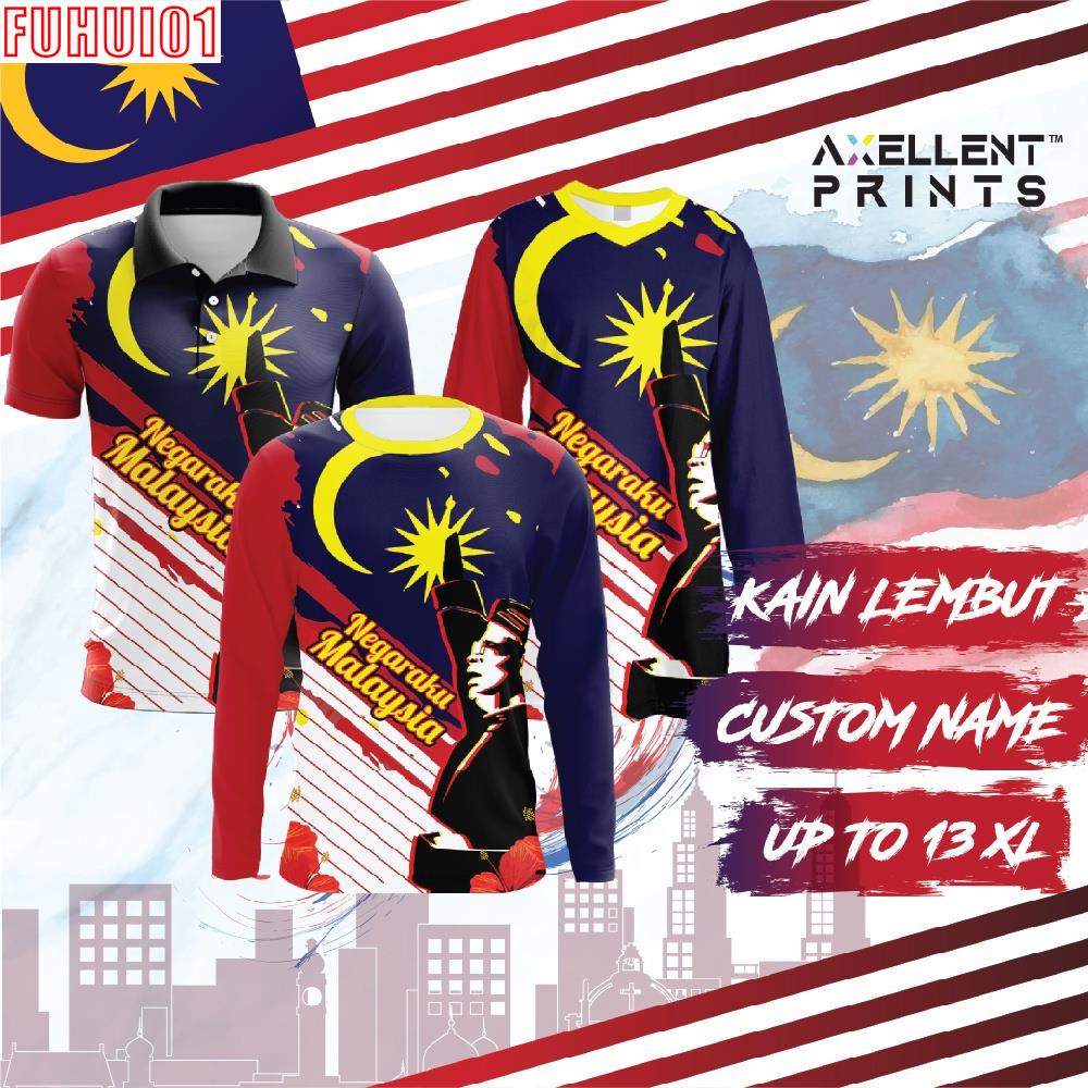 (Fuhui01) Exclusive Merdeka Jersey Collection 2024 Baju Merdeka ...