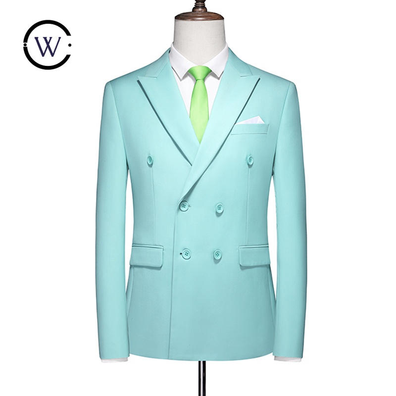 Dark Series Men's Large Size Single Western Black Slim-fit Suit ...