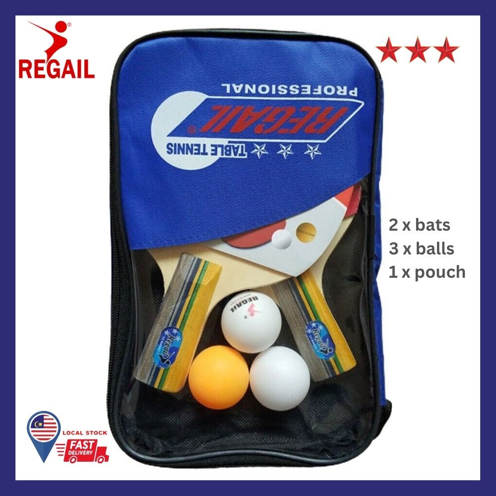 🇲🇾READY STOCK Raket Ping Pong Pemegang Pendek Short Handle Table Tennis ...