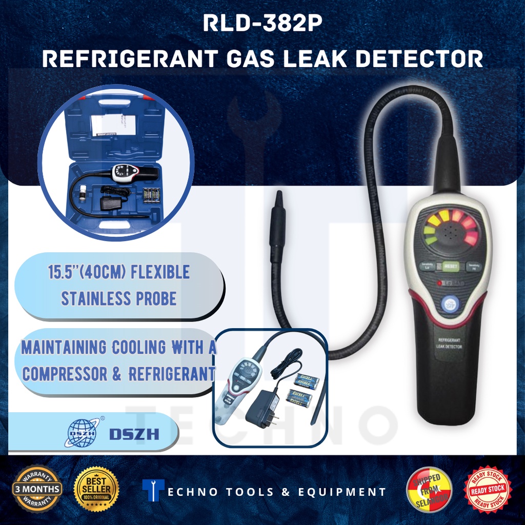 DSZH RLD-382P REFRIGERANT LEAK DETECTORS KIT - 100% Brand New ...