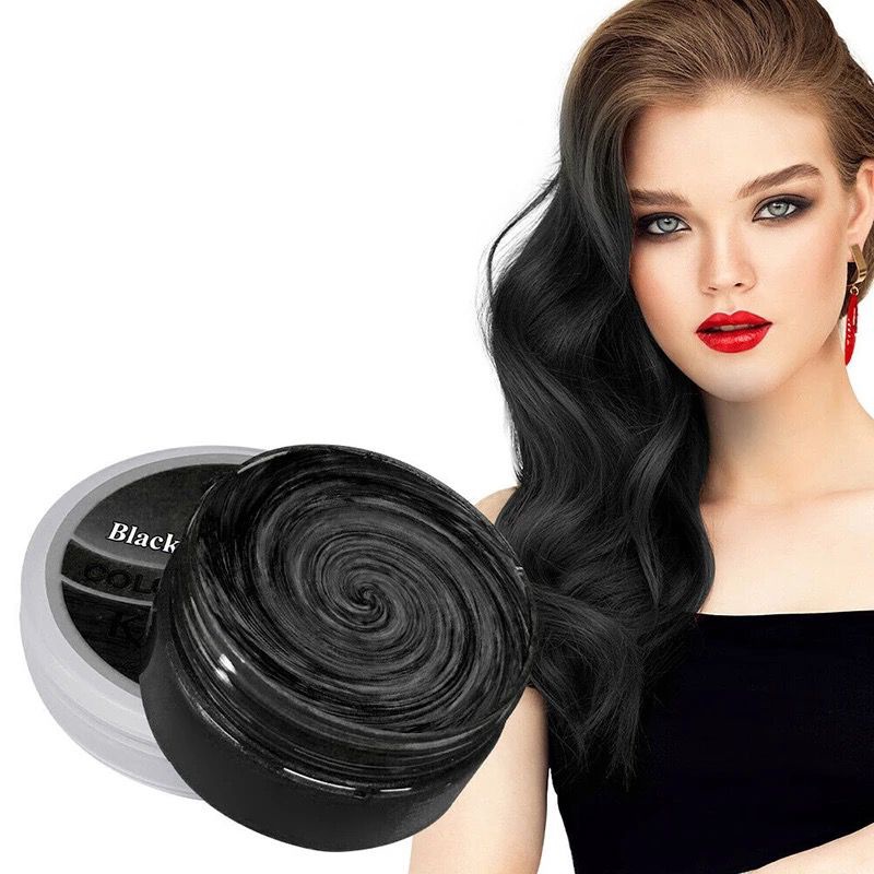 Temporary Colour Hair Wax DIY Pomade Hair Dye Non-toxic Washable ...