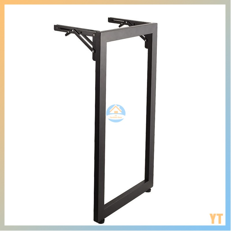Hidden folding table frame hardware down flip table storage ...