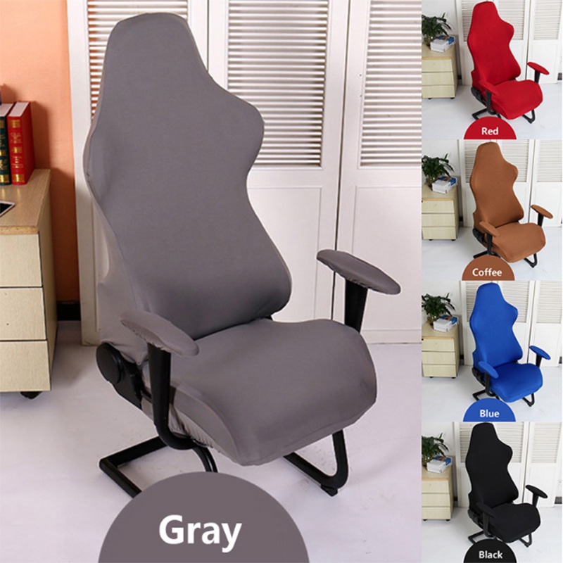 Computer Gaming Chair Covers Elastic Office Seat Covers Washable Chair ...