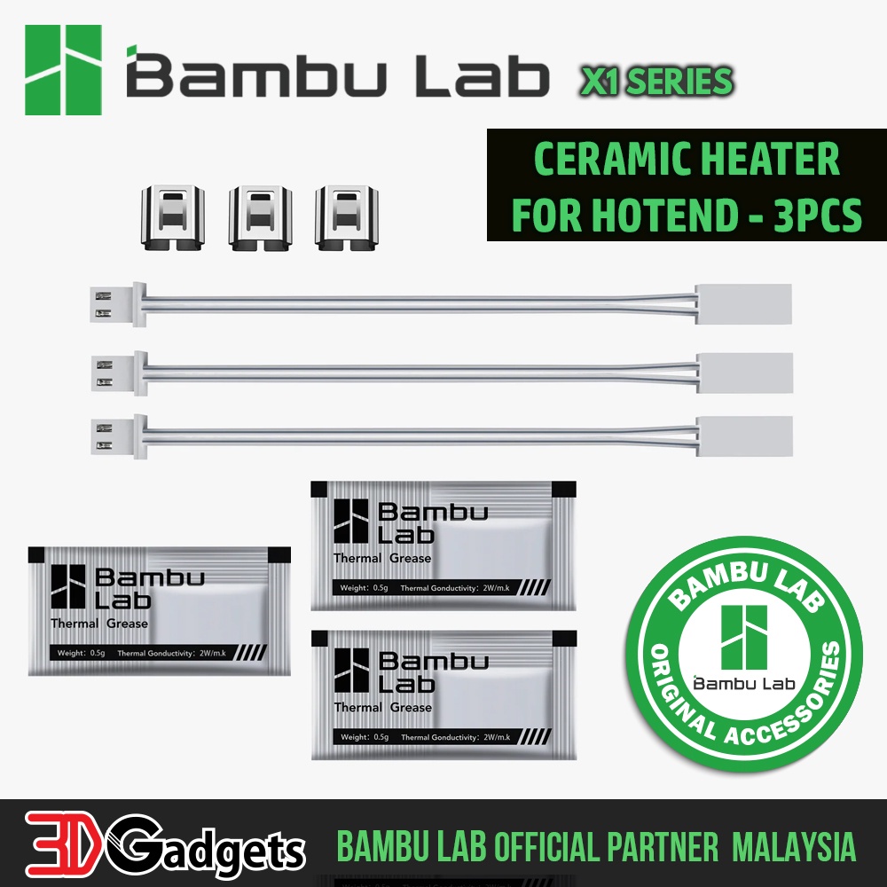 Bambu Lab X1 Series Ceramic Heater for 3D Printer | Shopee Malaysia