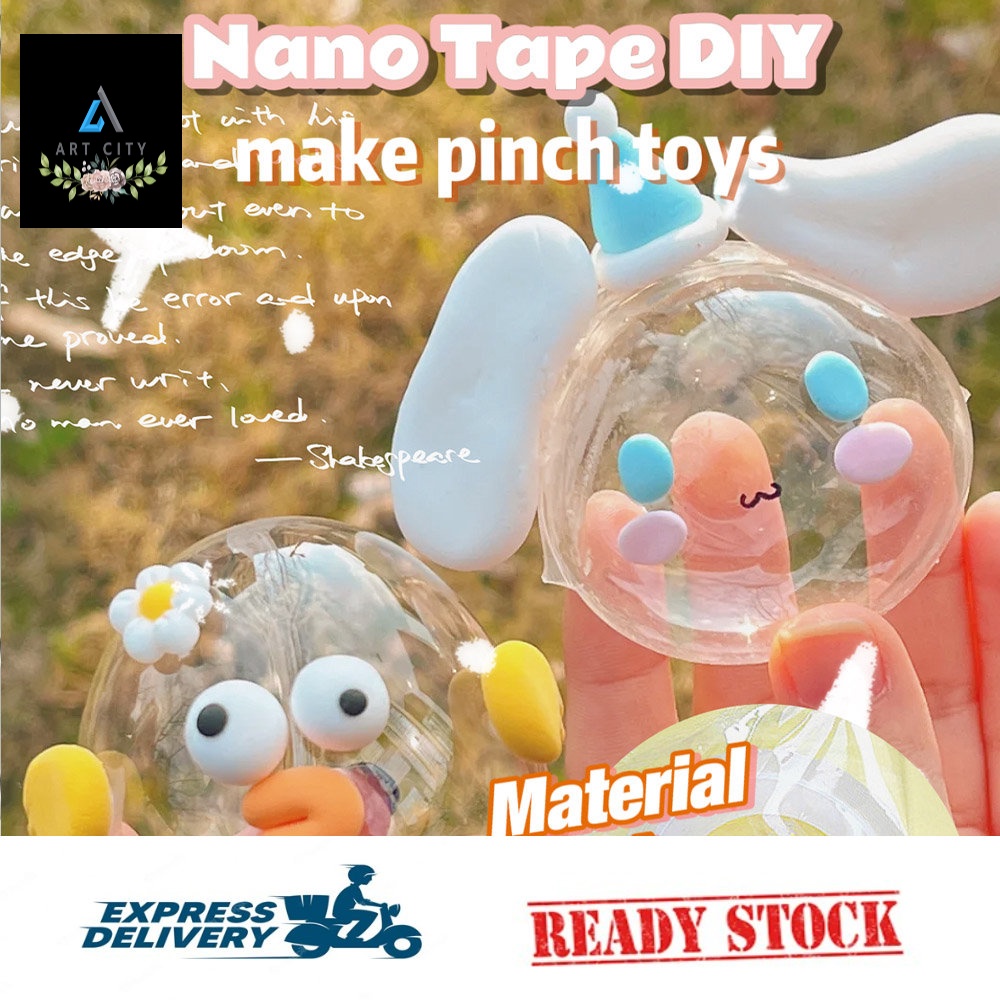 Nano-tape kneading and blowing bubbles decompressing | Shopee Malaysia