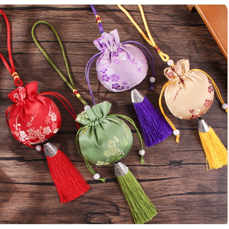 7pcs x Dragon Boat Festival Sachet Sachet Empty Bag Portable Embroidery ...