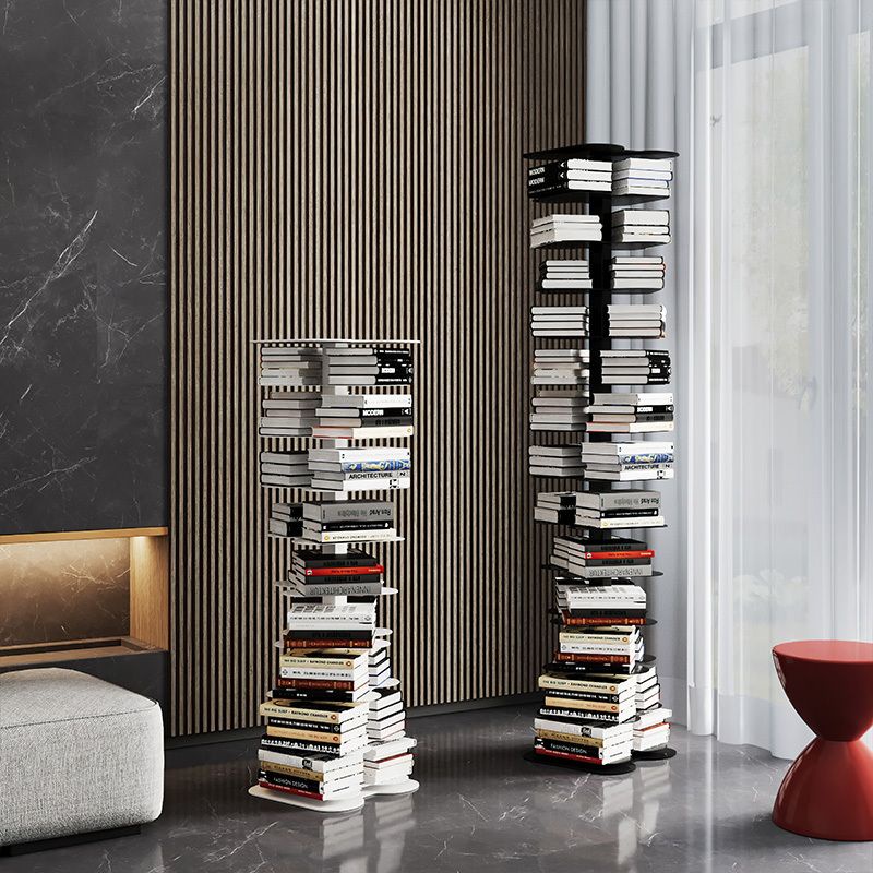 Nordic Spiral Bookshelf Book Storage Rack Multi-Layer Floor Storage ...