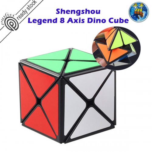 SHS Shengshou Legend 8 Axis Dino Cube Skewb Speed cube Magic Cube Toy ...