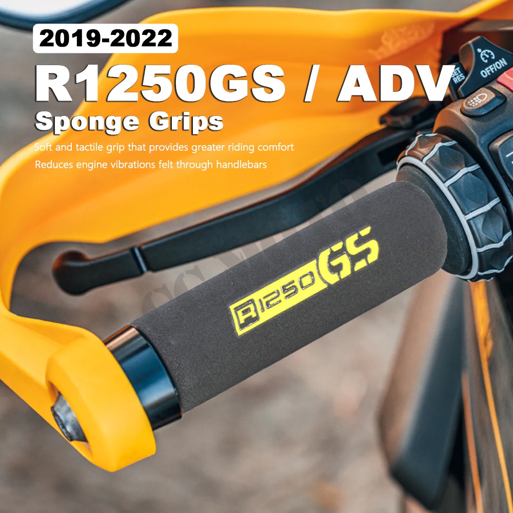 Sponge Grip R1250GS Motorcycle Handlebar Grips Anti Vibration Comfort ...
