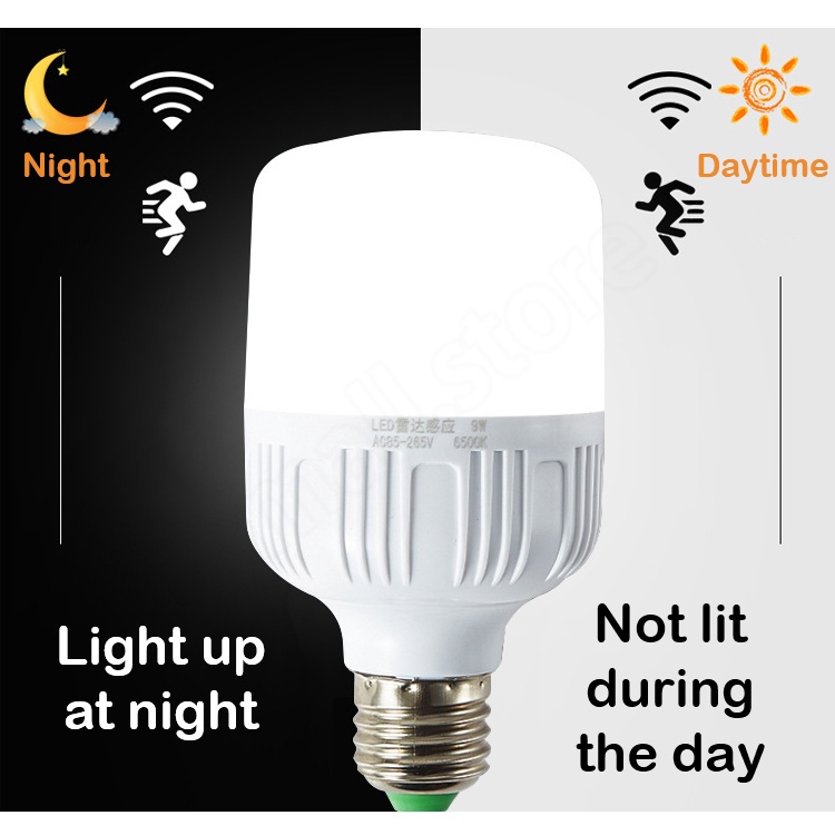 220v Outdoor LED Light 15W/20W LED Automatic Motion Sensor Sound-Light ...