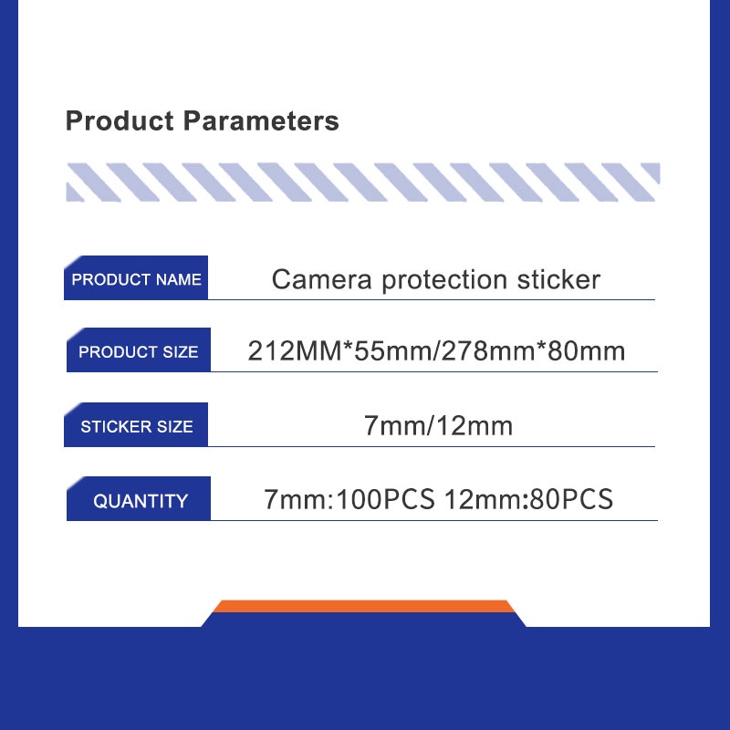 Dust Proof Sticker for Front and Rear Camera of Mobile Phone for ...