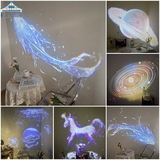 Ins Projection Lamp Lampu Raya Bedroom Romantic Galaxy Light Creative ...
