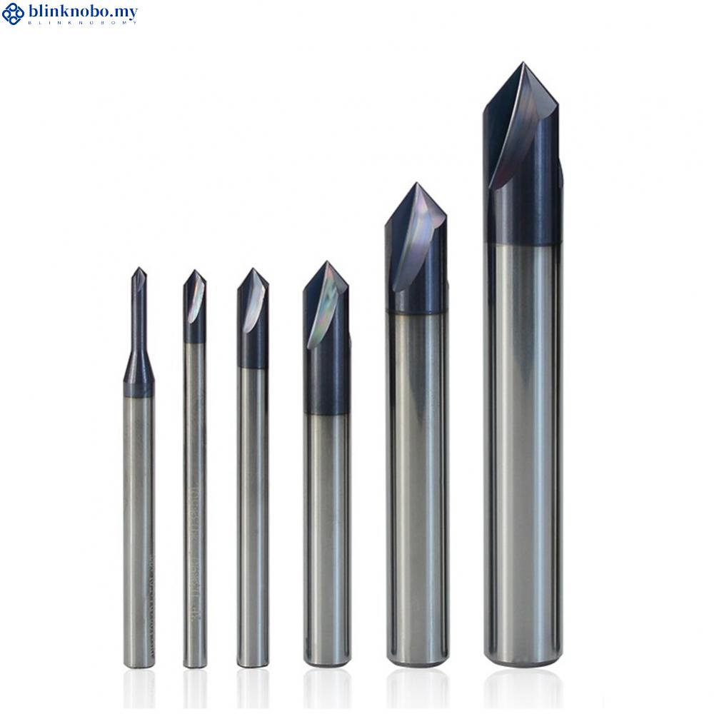 Chamfering Milling Cutter 3 Blade Model 90 Degree CNC End Mill Cutter ...