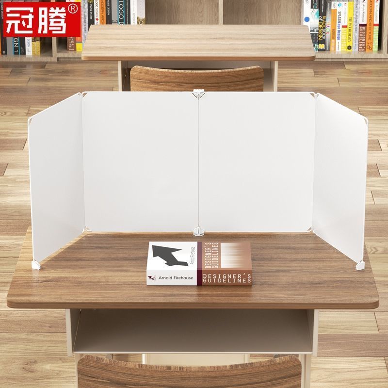 Desk Block Pieces Examination Exclusive Foldable Baffle Student Library ...