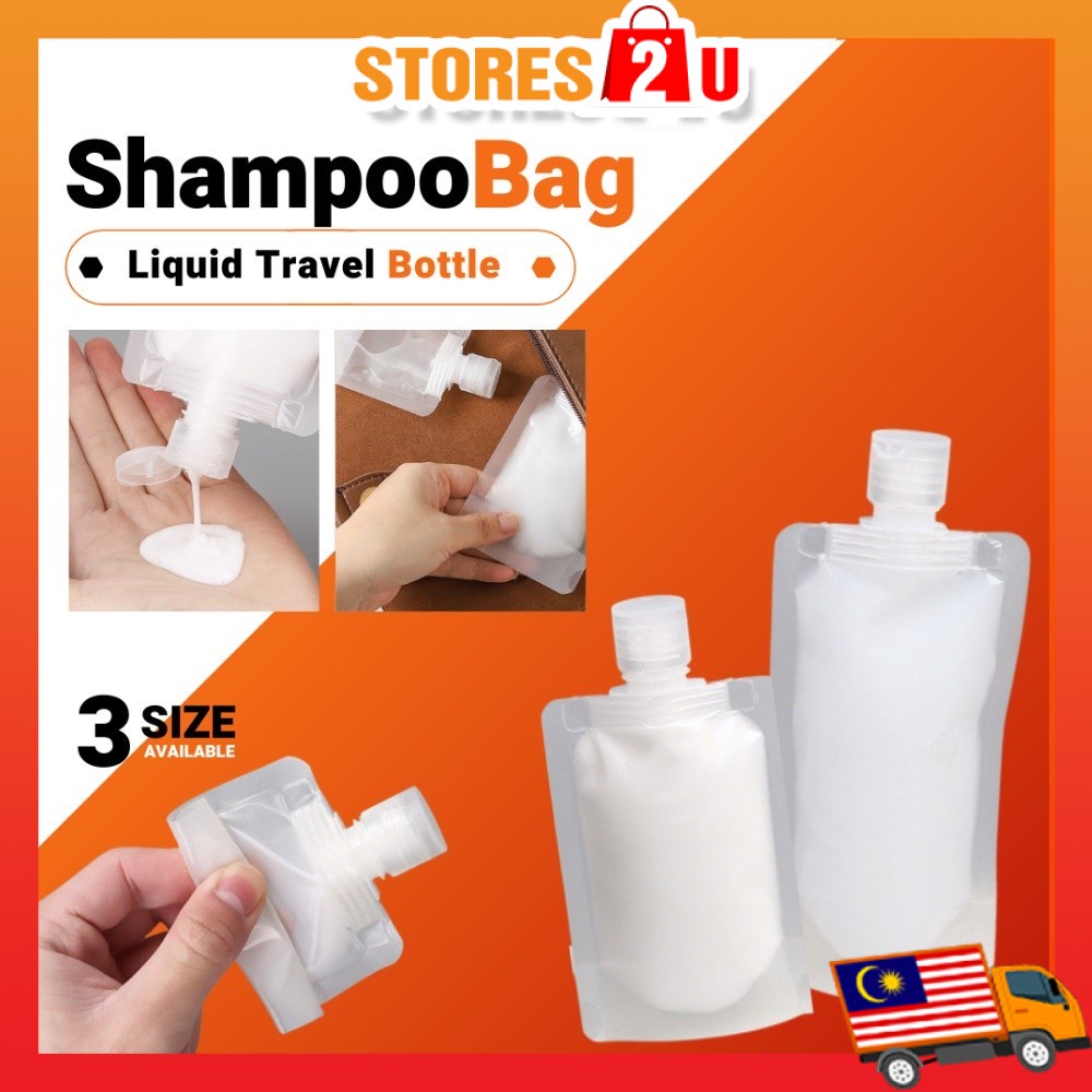 Flight Travel Kit Travel Shampoo Bag (30/50/100ml) Shower Gel Soap ...