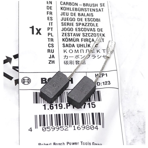 Bosch Carbon Brush For GWS 750-100 / 900-100 / 900-100S / 9-100P ...