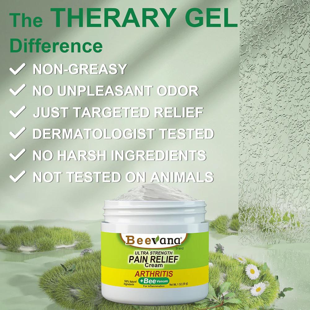 BEEVANA Bee Venom Joint And Bone Therapy Cream Relieve Arthritis Pain ...
