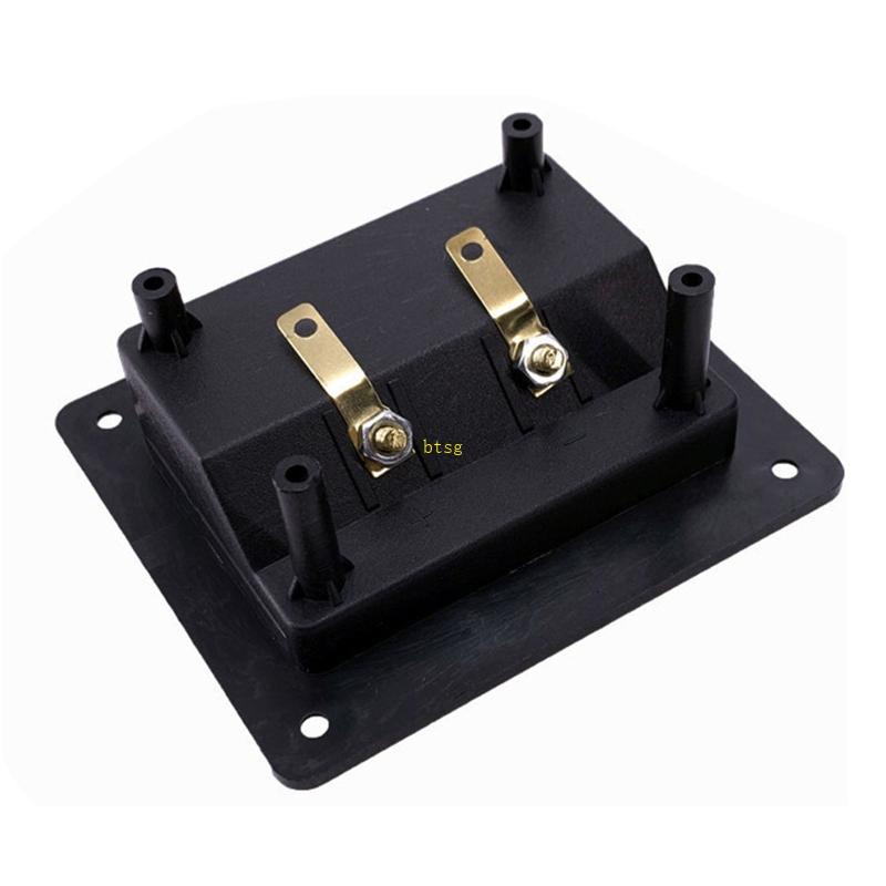 BT Square Junction Box 2 Way External Banana Socket Binding Post for 2 ...