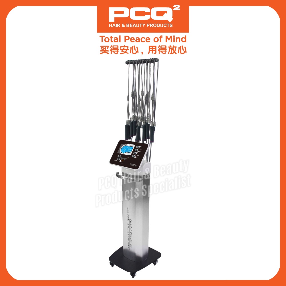 Smart Digital Hot Perm Machine 智能烫发机 FREE 30 PCS PERM RODS: 18MM (10PCS ...