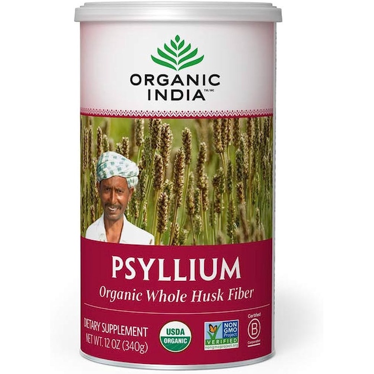 Organic India, Psyllium, Whole Husk Fiber, 12 oz (340 g) | Shopee Malaysia