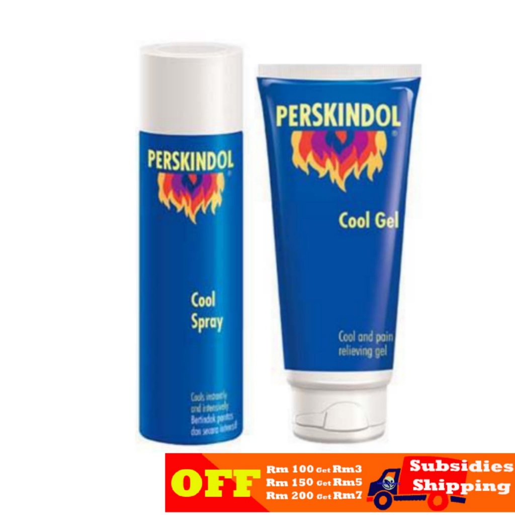 PERSKINDOL COOL (GEL 100ML/ SPRAY 250ML) | Shopee Malaysia