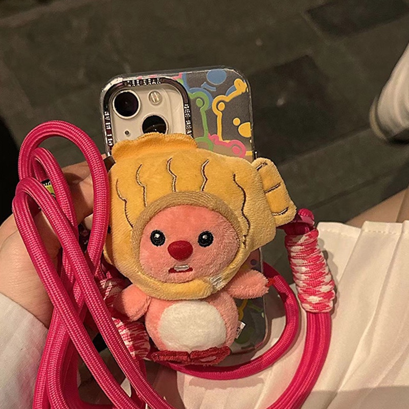 Beaver Bear Mobile Phone Strap Rope Shoulder Carrying Cross Body ...