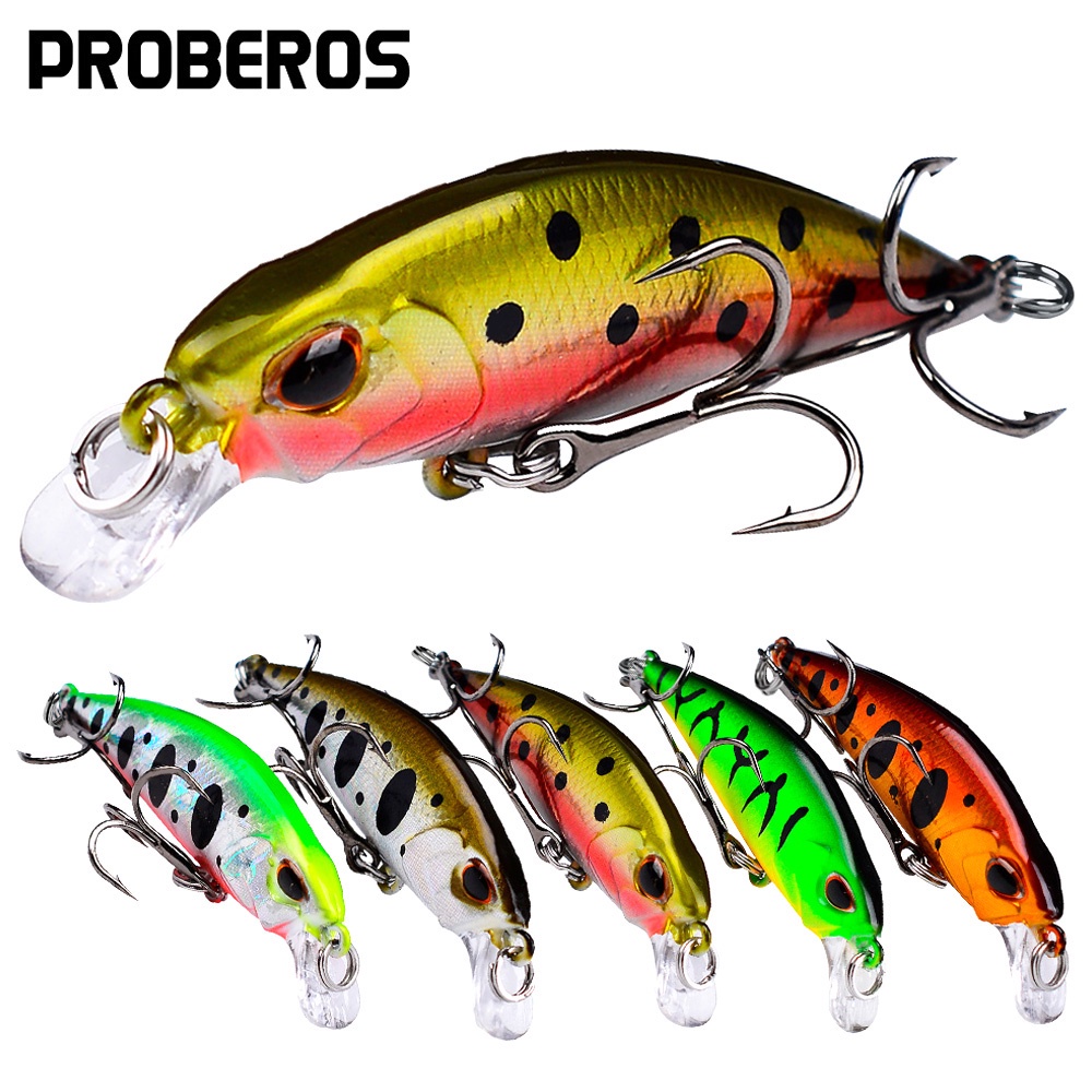 Proberos far cast sinking water Mino Luya bait 4.6g/5.5cm hard bait ...