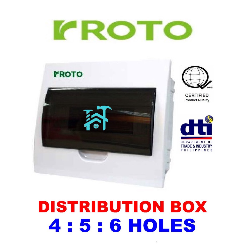 ROTO DISTRIBUTION BOX 4 : 5 : 6 HOLES | Shopee Malaysia