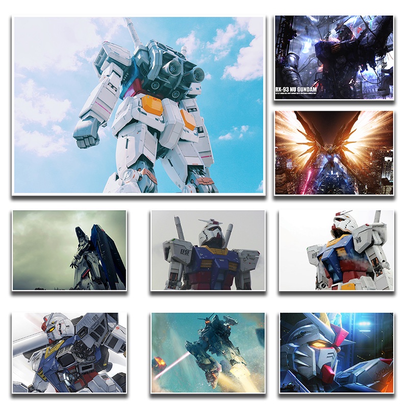 Japanese Classic and Popular Mecha Battle Anime Mobile Suit Gundam ...